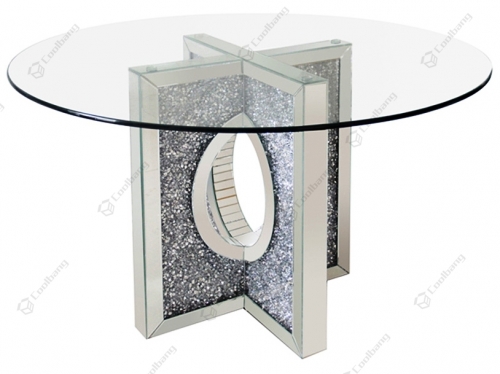 Crushed Diamond Dining Table,